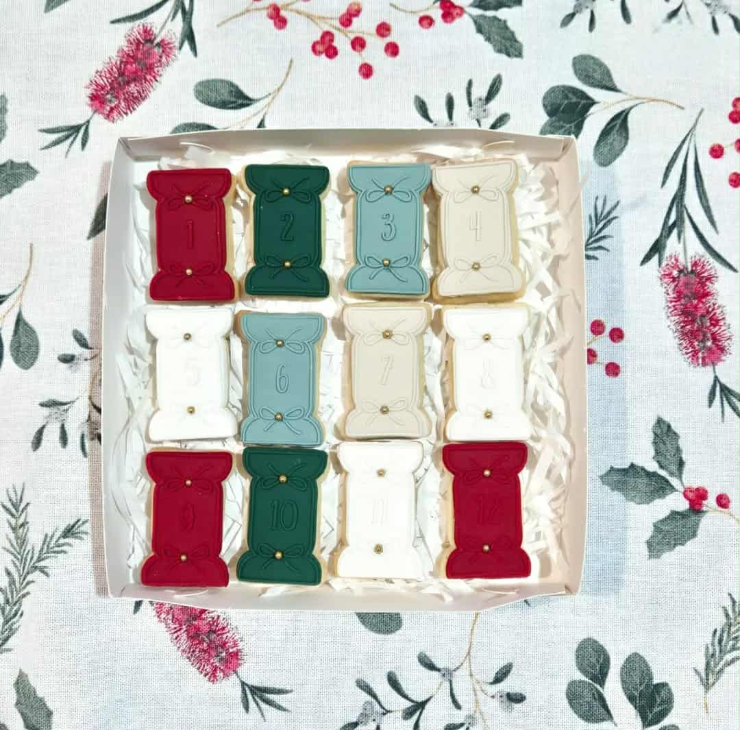 Bon Bon 12 Day Countdown Cookies – Spencer and Co Cookies