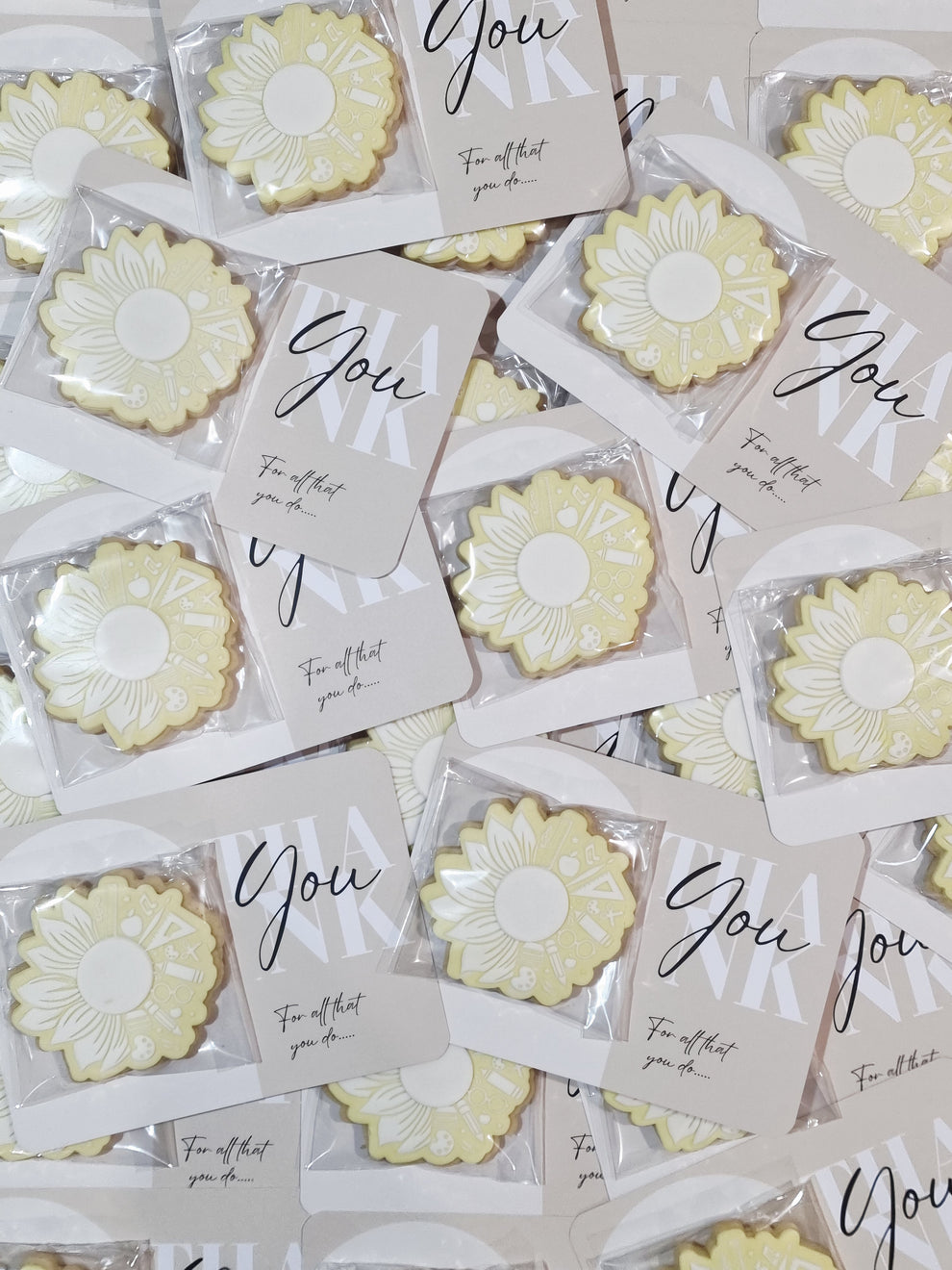 Thank You For All That You Do Cookie Card – Spencer and Co Cookies